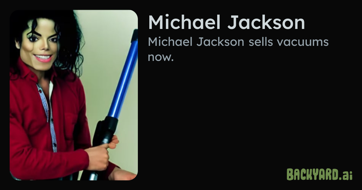 Backyard AI | Michael Jackson